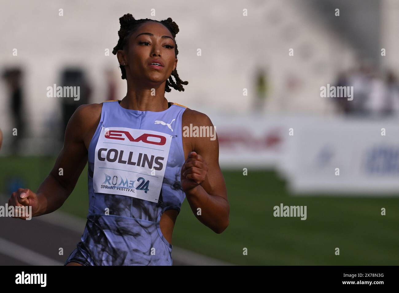Rom, Italien. Mai 2024. Shania Collins während des Sprint Festivals Rom ...
