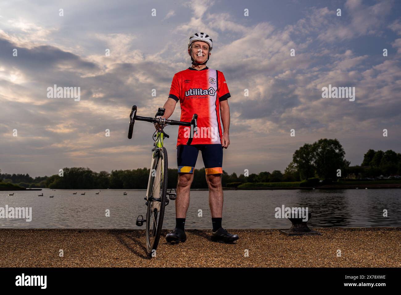 Milton Keynes, Großbritannien. Mai 2024. Mark Crowther, der am 18. Mai ...