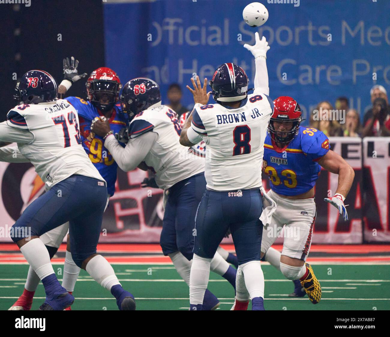 Jacksonville, Florida, USA. Mai 2024. Indoor Football League ...