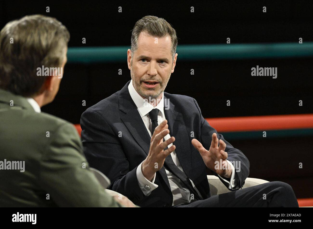 Markus Lanz li. mit Christian Dürr 05/24 ihr Markus Lanz li. Und ...