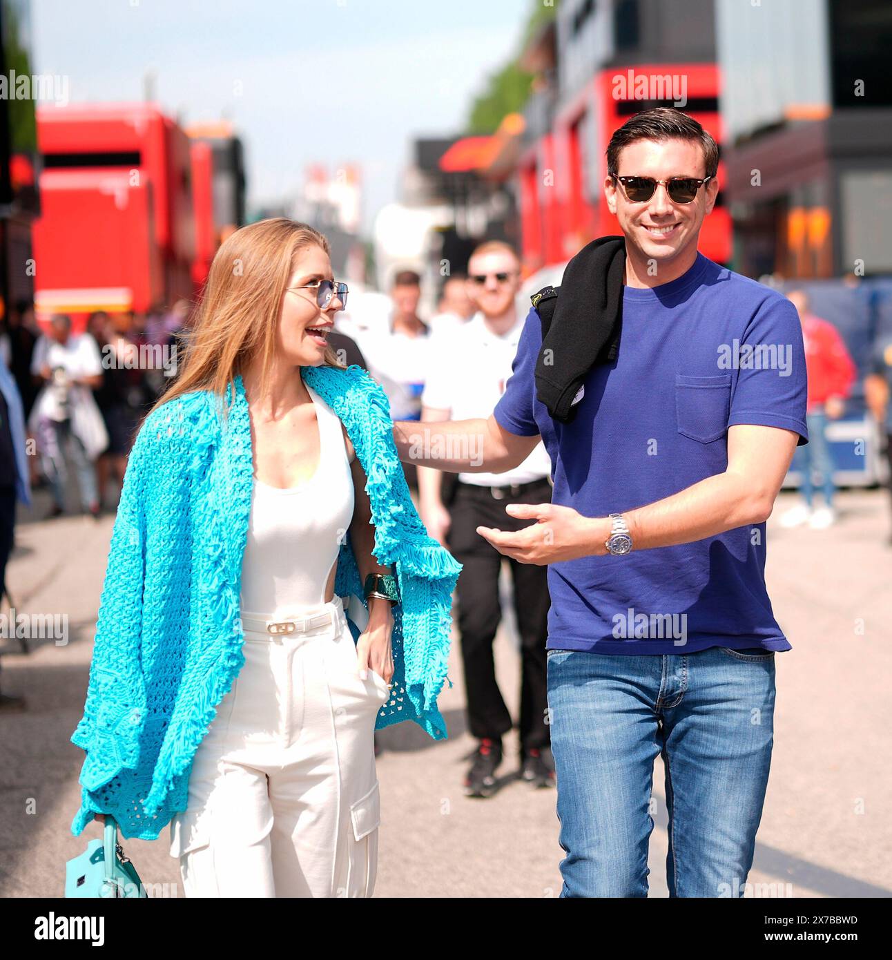 19. Mai 2024, Autodromo Enzo e Dino Ferrari, Imola, Formel-1-Grand-Prix ...