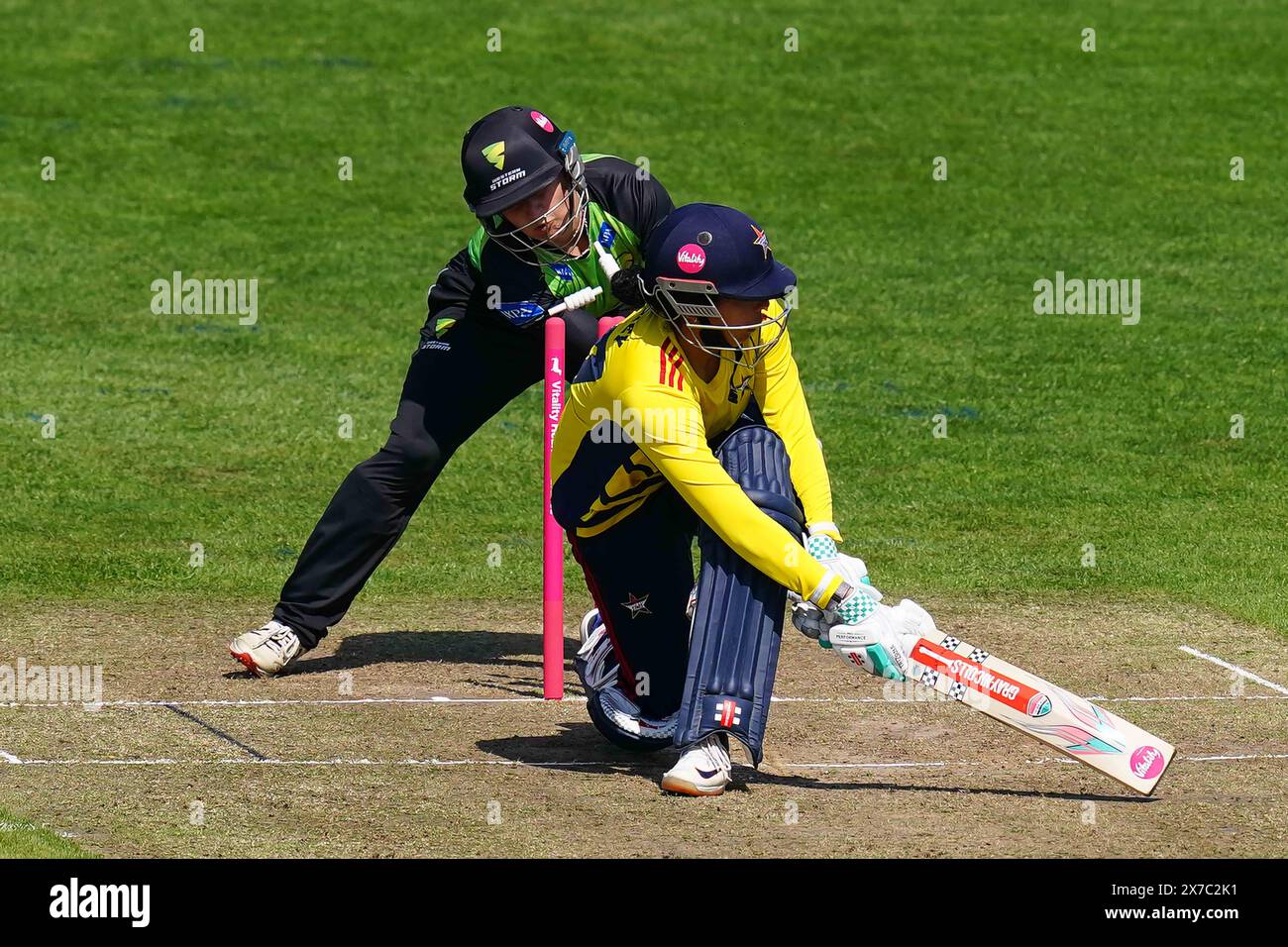 Bristol, Großbritannien, 19. Mai 2024. Die Sophia Dunkley der South ...