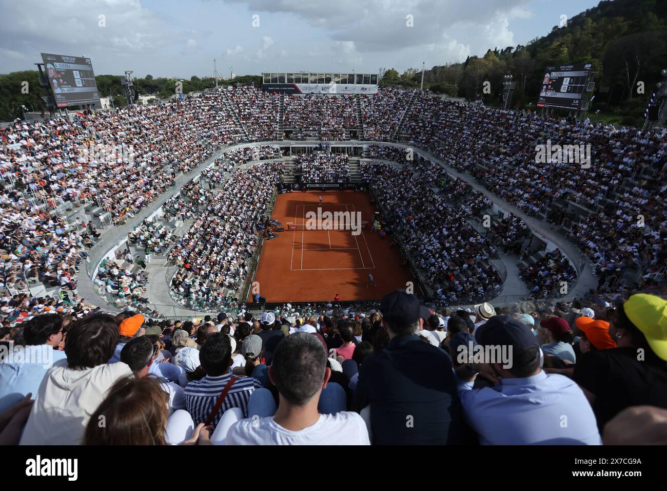 Rom, Italien. Mai 2024. Rom, Italien 19.05.2024: ALEXANDER ZVEREV gegen ...