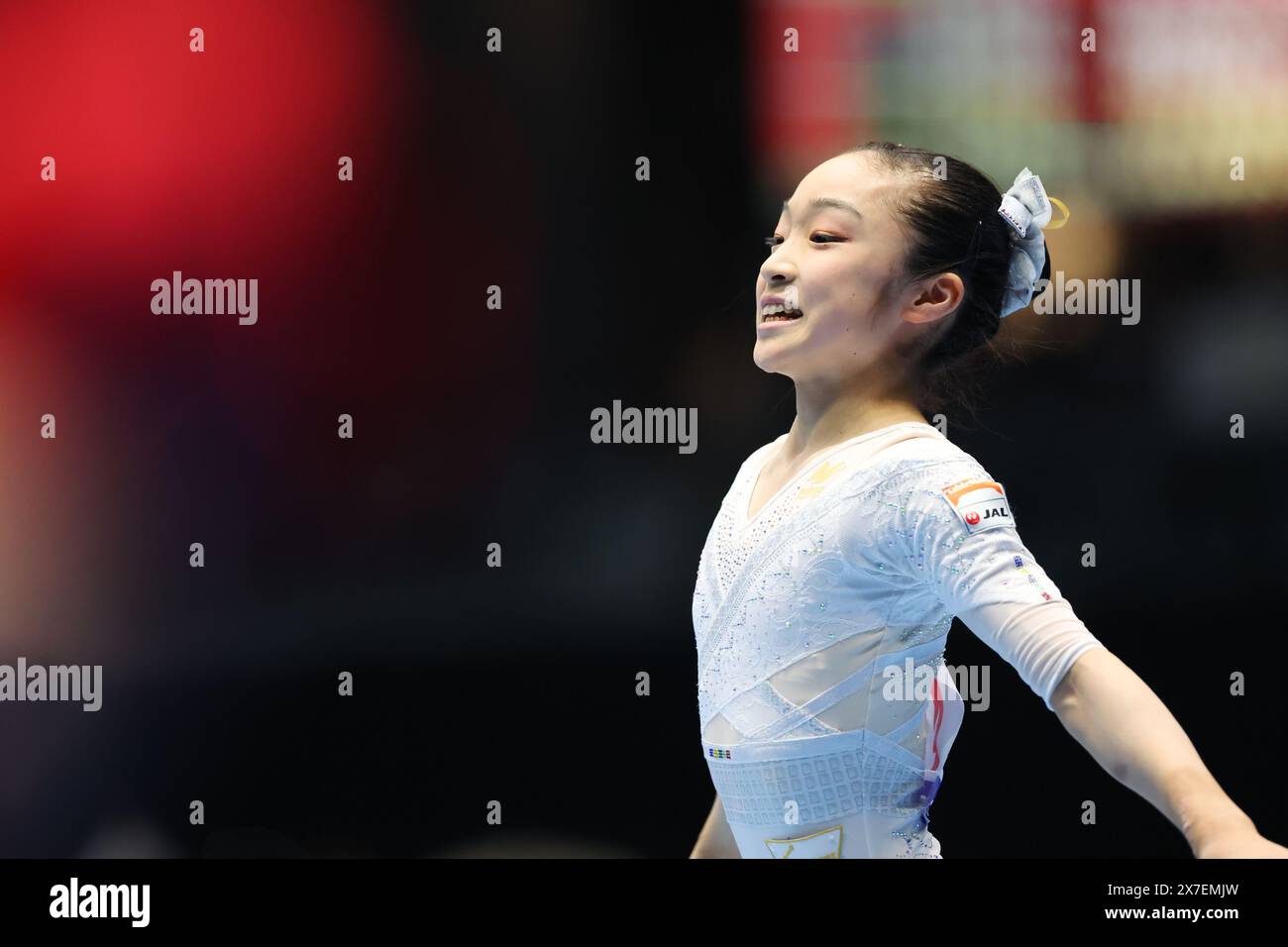 Takasaki Arena, Gunma, Japan. Mai 2024. Mana Okamura, 18. MAI 2024 - künstlerische Turnen : der ...