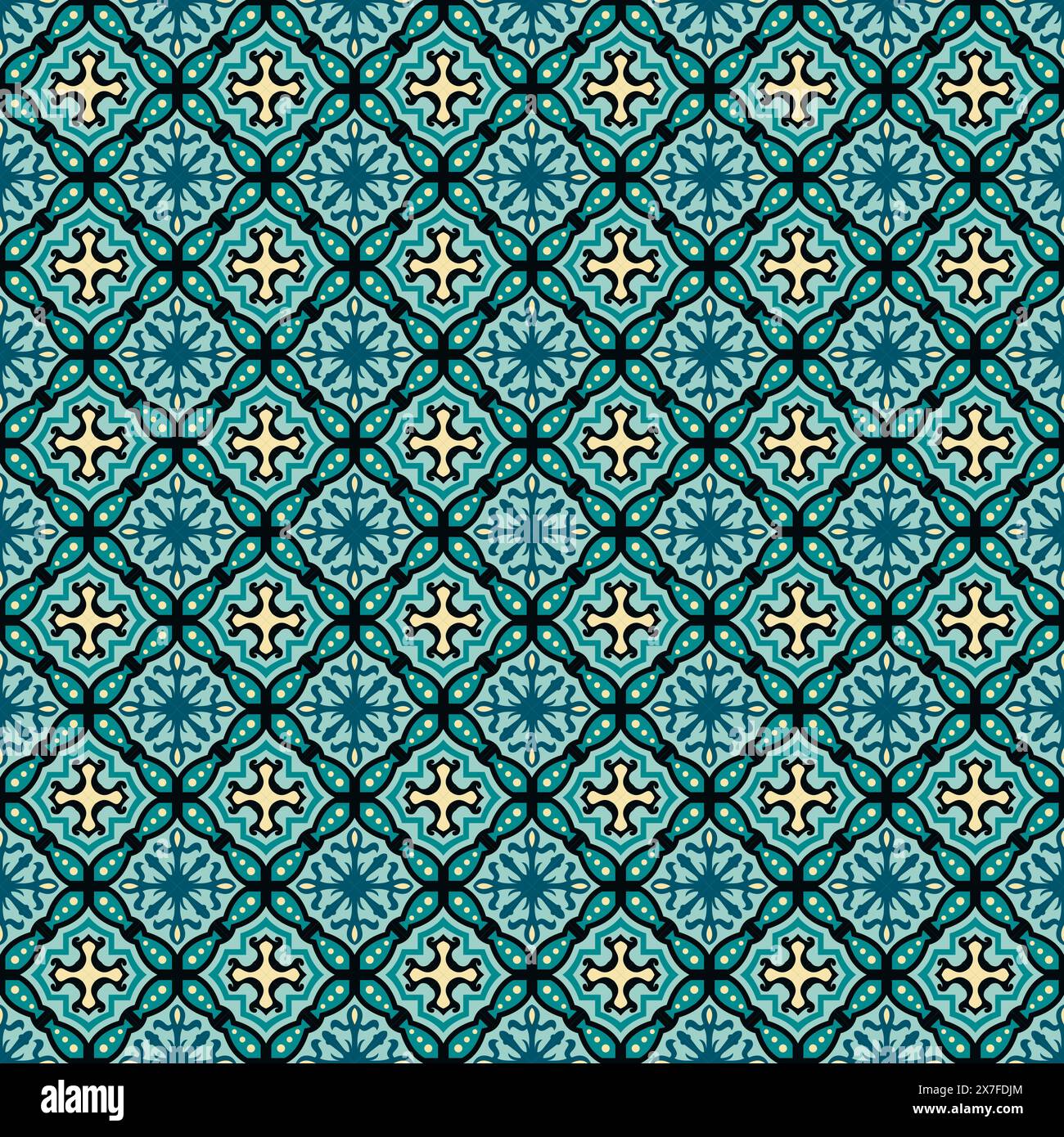 Traditional tiles Stock-Vektorgrafiken kaufen - Alamy