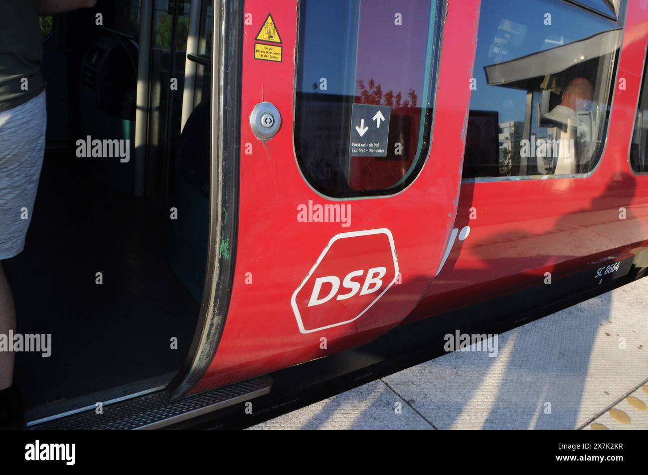 Maalov/ Denmark/20 MAY 2024/ dänischer Nahverkehrszug DSB kommt am ...