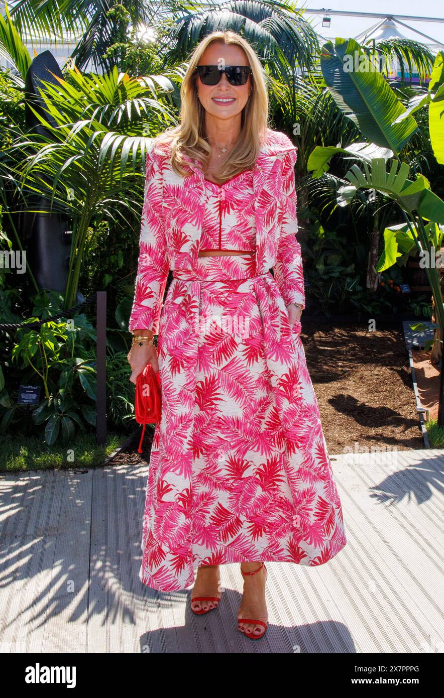 Medienpersönlichkeit und Schauspielerin Amanda Holden bei der RHS ...