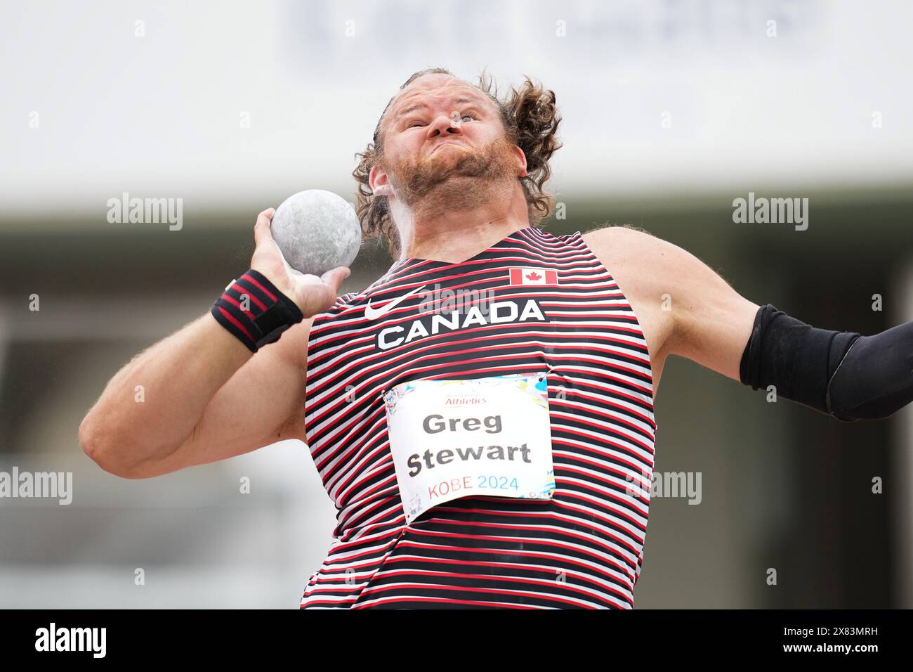 Hyogo, Japan. Mai 2024. Greg STEWART (CAN) Leichtathletik : Kobe 2024 ...