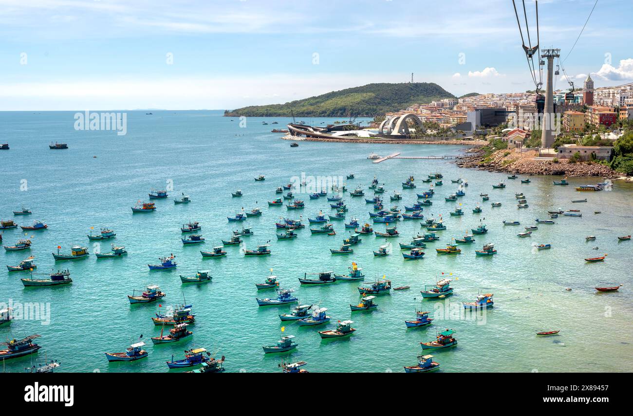 Phu Quoc Island, Provinz Kien Giang, Vietnam - 29. April 2024: Sun ...