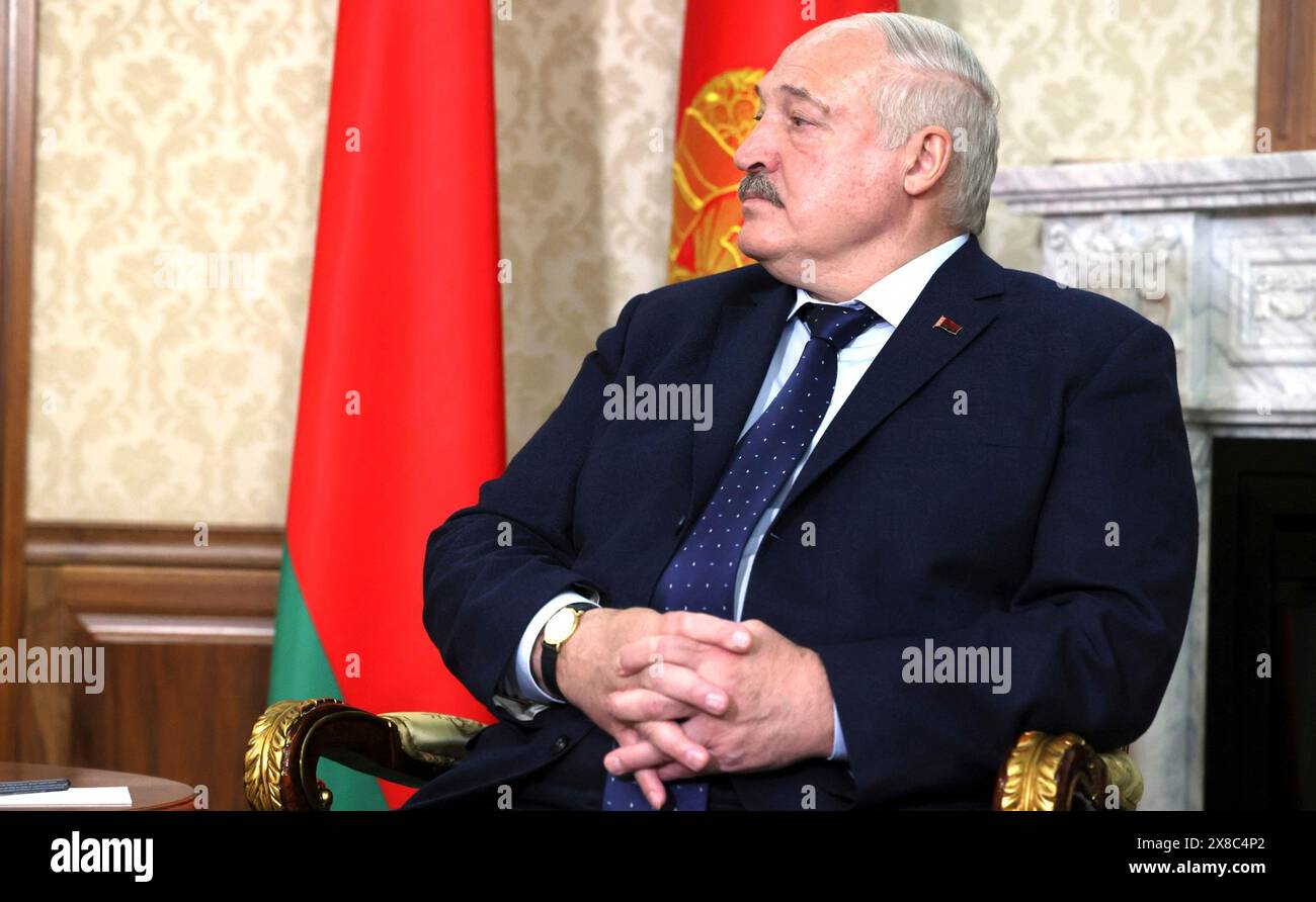 Minsk, Weißrussland. Mai 2024. Weißrussland Präsident Alexander ...
