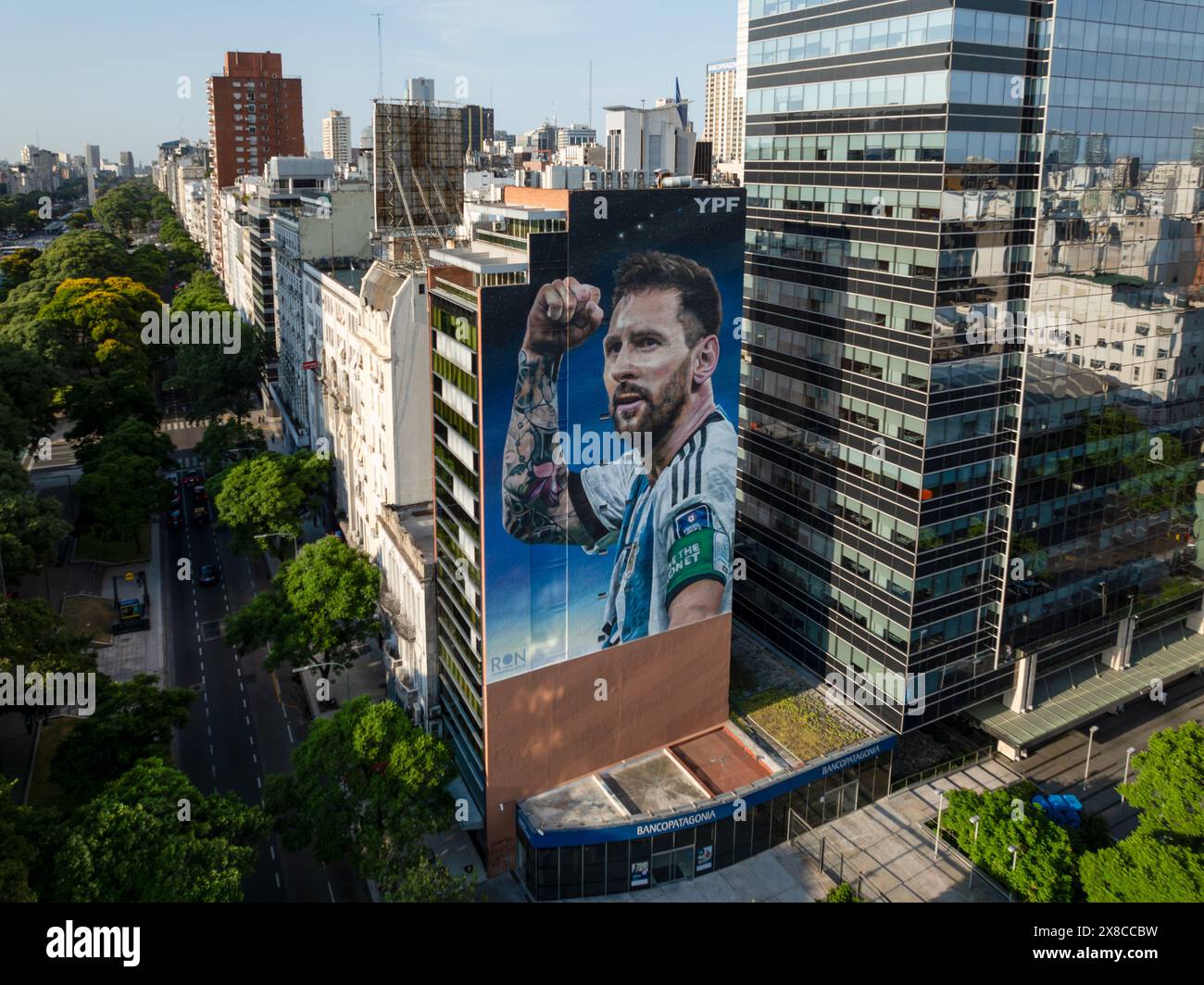 Buenos Aires, Argentinien, 5. Februar 2024: Foto des imposanten Lionel ...