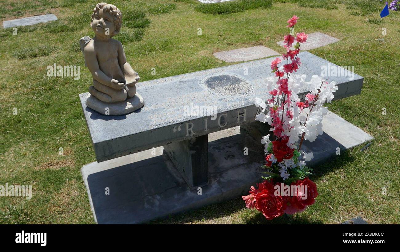 Las Vegas, Nevada, USA 14. Mai 2024 Tennisspieler Pancho Gonzales Grave ...