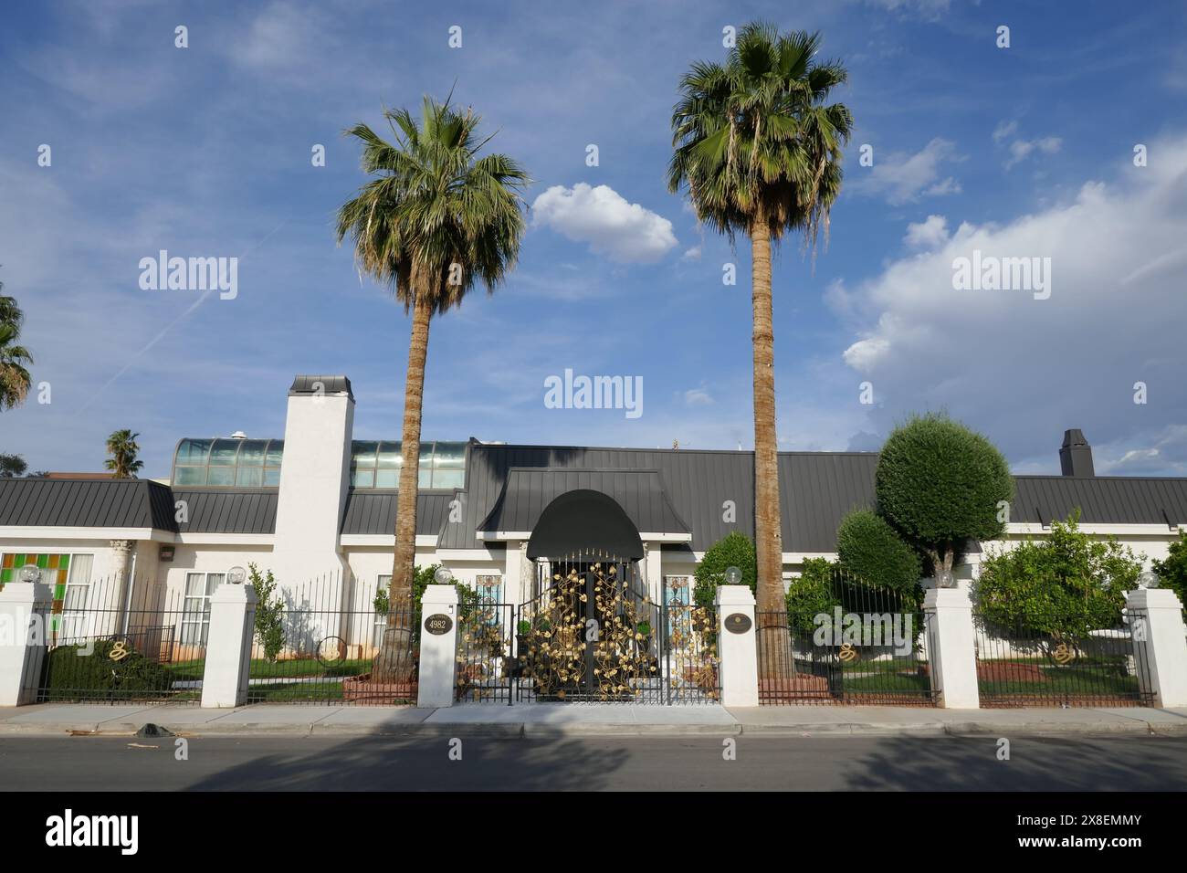 Las Vegas, Nevada, USA 14. Mai 2024 Entertainer Liberace ehemaliges ...