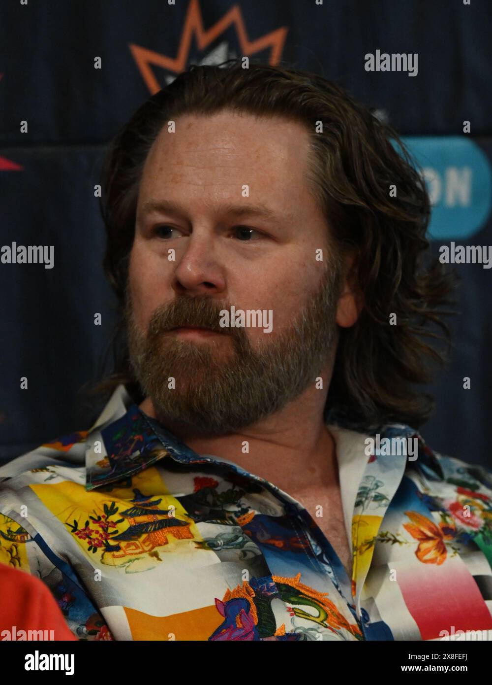 LONDON, ENGLAND - 25. MAI 2024: One Piece Cast mit Eric Vale - sanji im ...