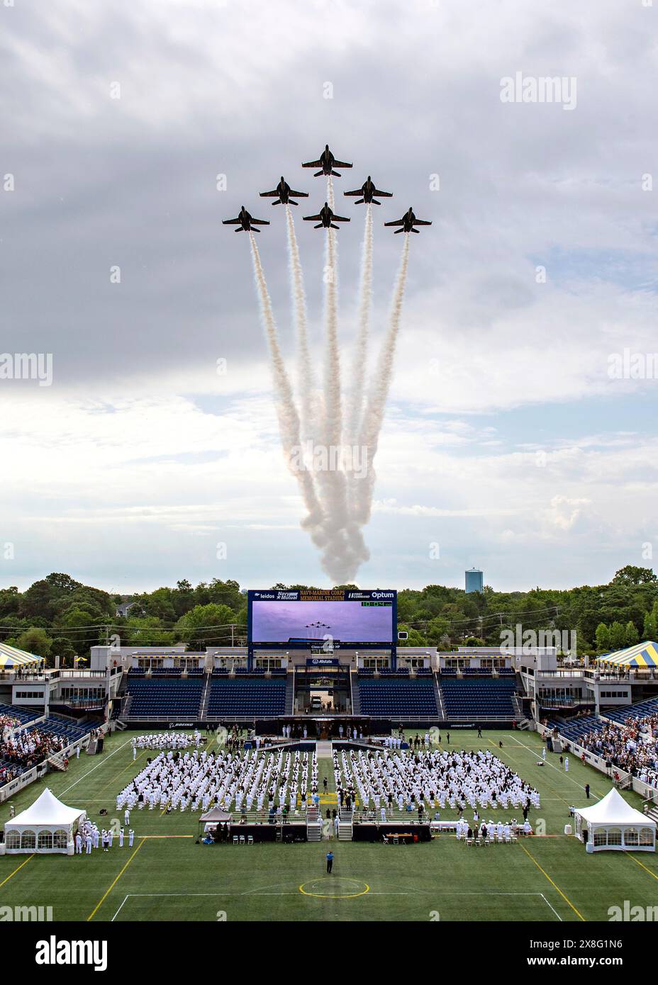 Annapolis, Usa. Mai 2024. Die US Navy Blue Angels ...