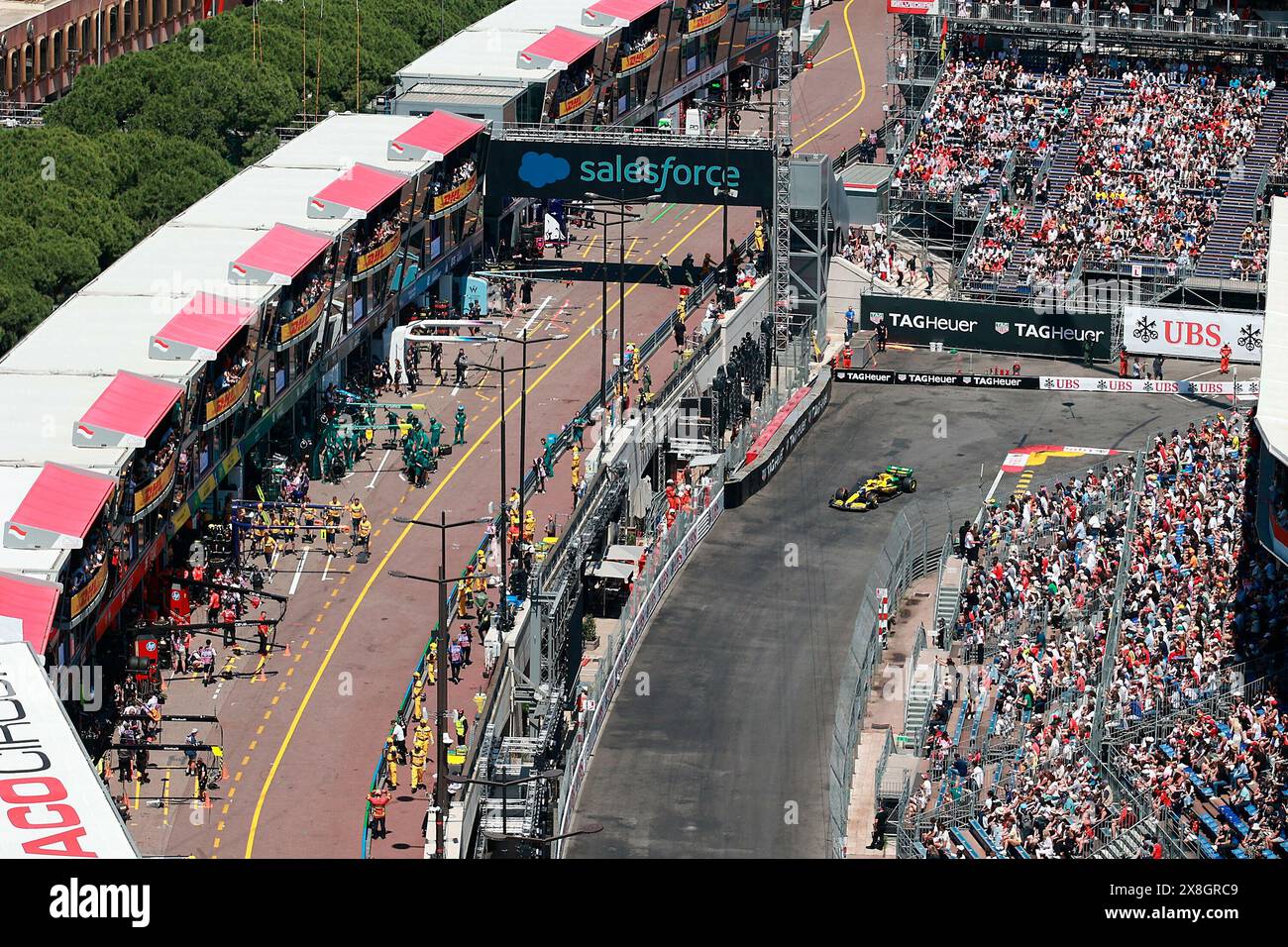 25. Mai 2024, Circuit de Monaco, Monte Carlo, Formel 1 Grand Prix Monaco 2024, im Bild die ...