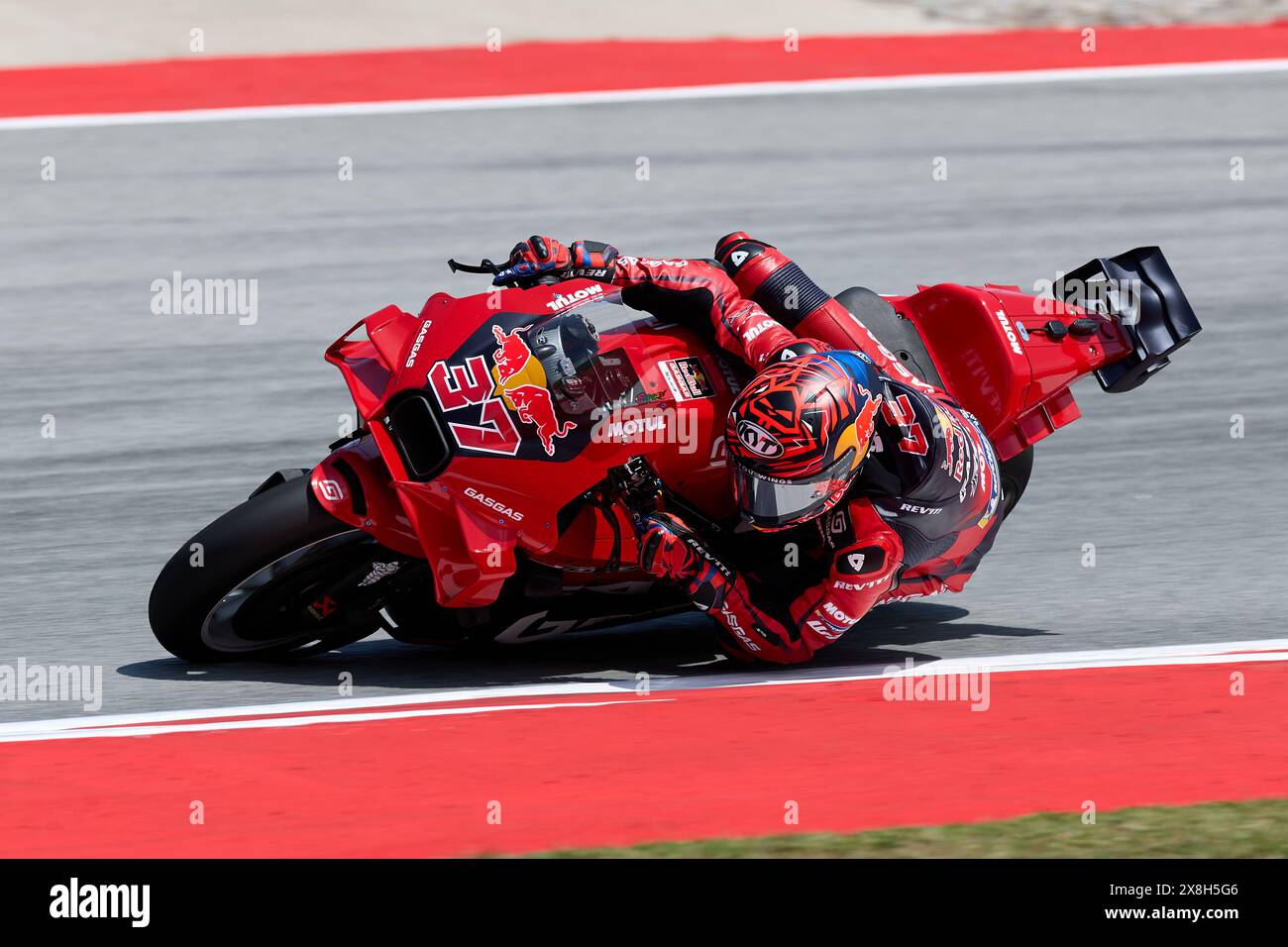 Spannende Sprint Rennen Motogp Bild