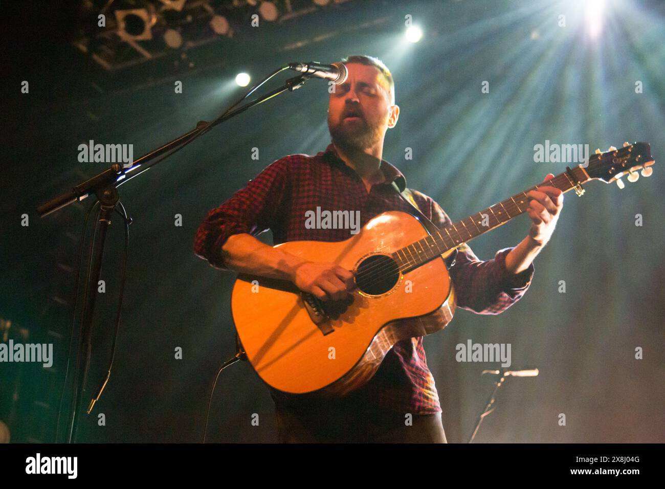 Glasgow Schottland. Blue Rose Code, schottischer Singer-Songwriter ...