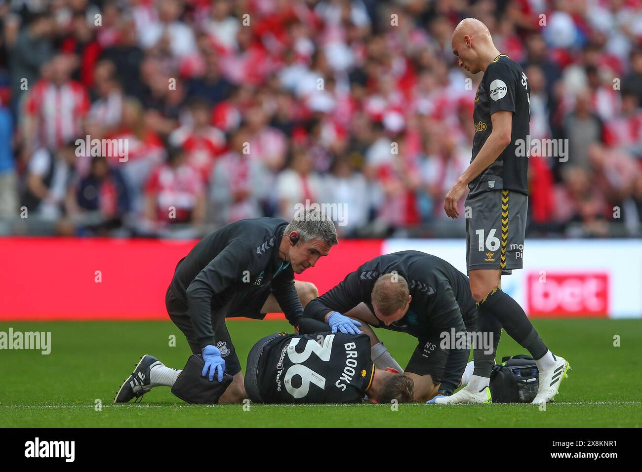 David Brooks aus Southampton wird während des Play-Off-Endrunde der Sky ...