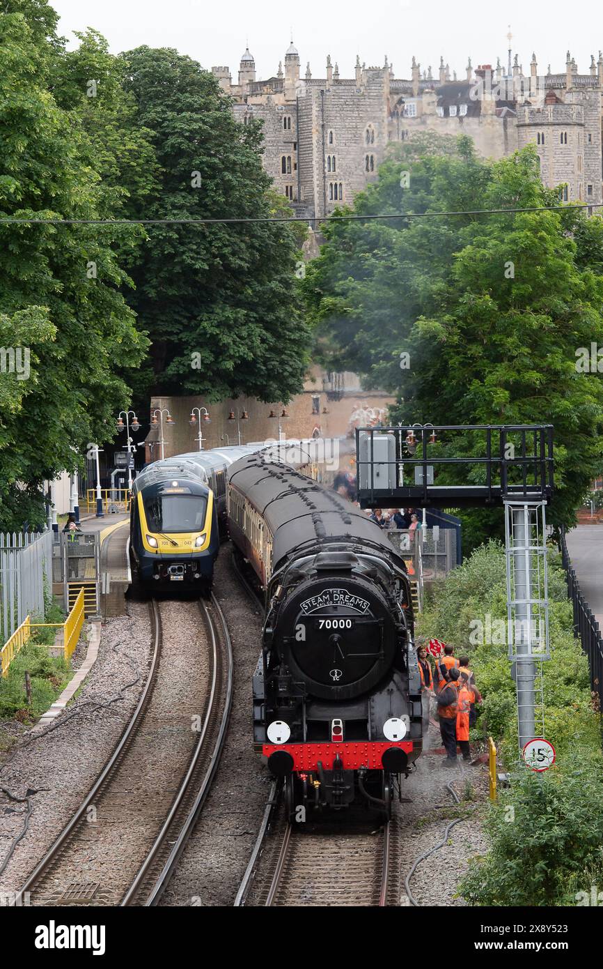 Windsor, Großbritannien. Mai 2024. Es war eine Freude, die Steam Dream ...