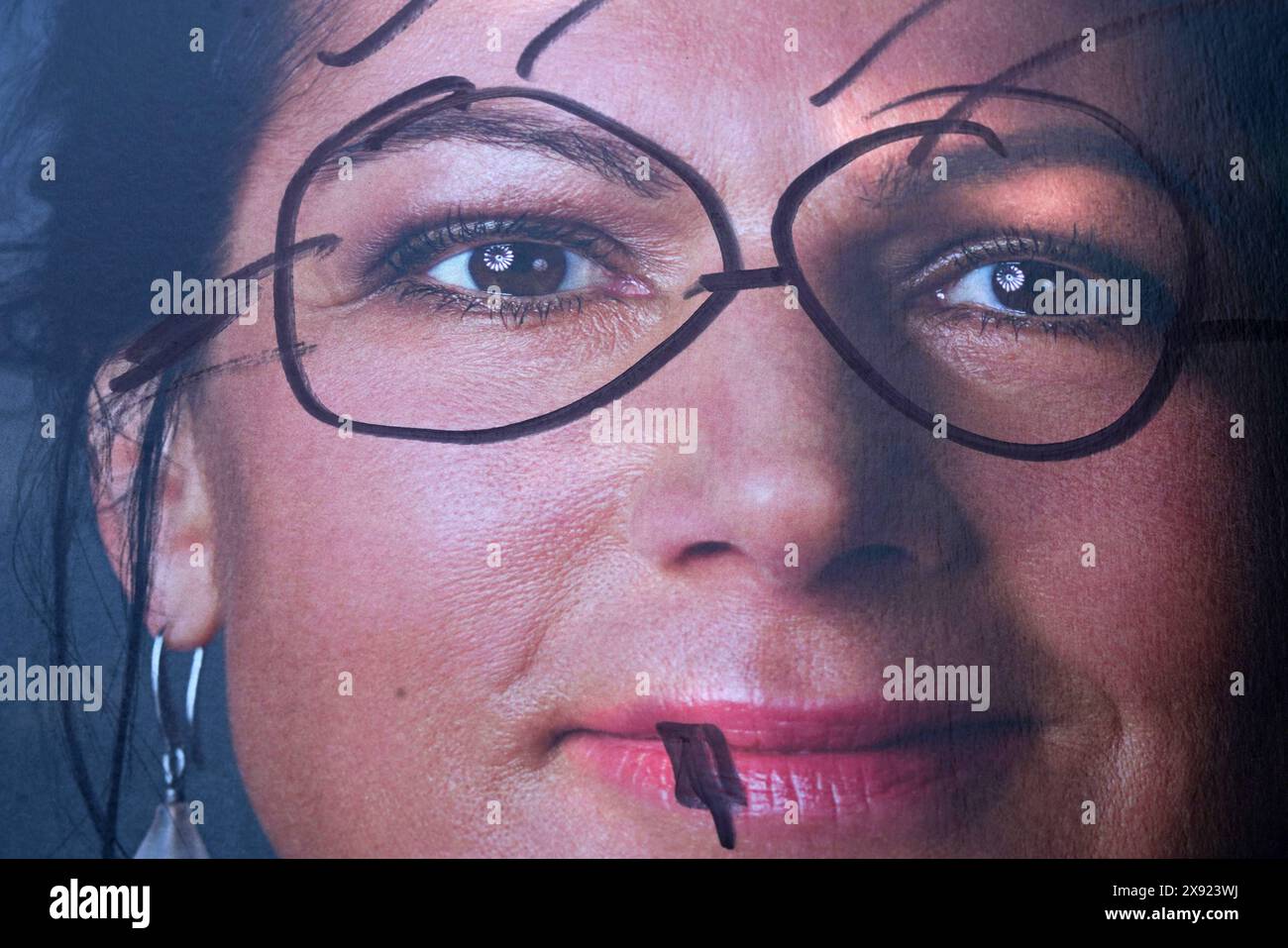 Wahlplakat von sahra wagenknecht -Fotos und -Bildmaterial in hoher ...