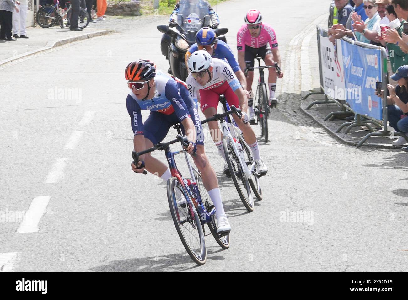 Anders FOLDAGER von (Team Jayco Alula), Alex MARTIN GUTIERREZ von ...