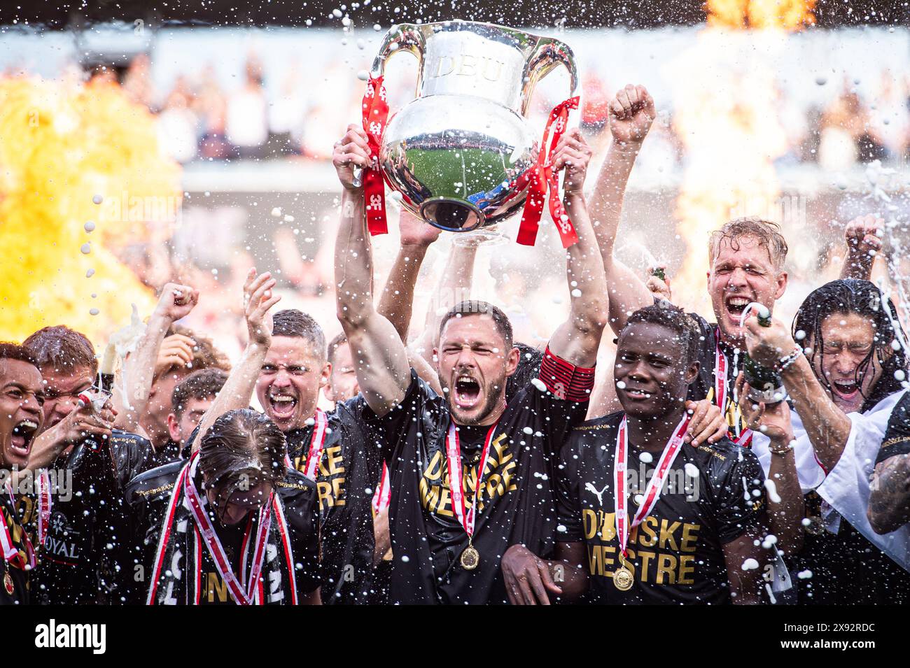 Herning, Dänemark. Mai 2024. Kapitän Henrik Dalsgaard vom FC ...