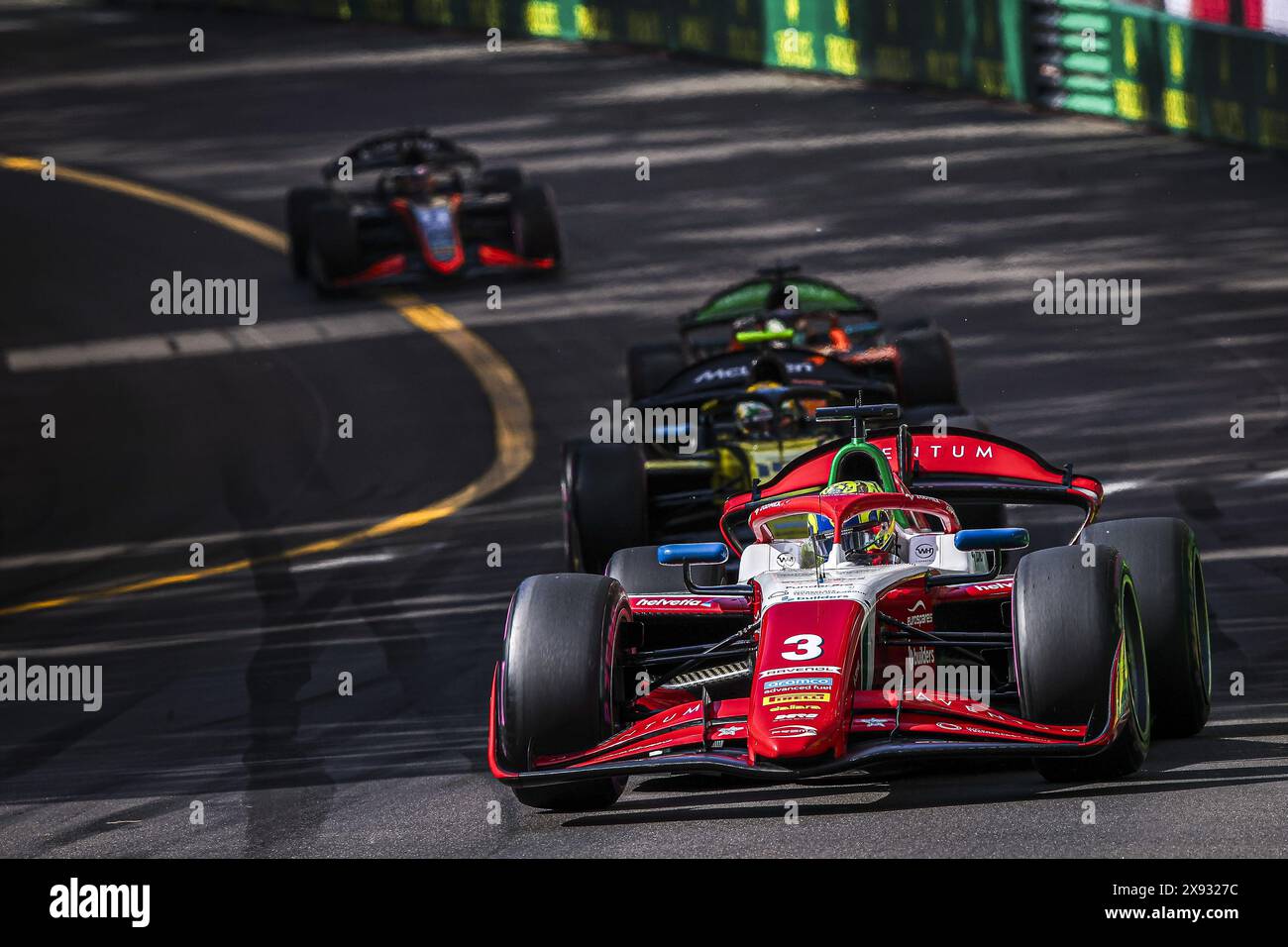 03 BEARMAN Oliver (gbr), Prema Racing, Dallara F2 2024, Action während ...