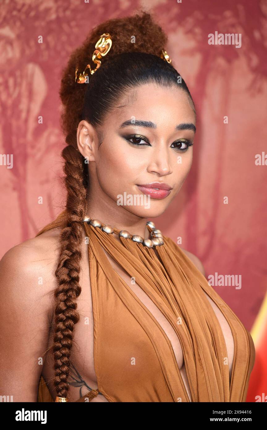 AMANDLA Stenberg bei der Premiere der Disney Serie Star Wars: The acolyte im Odeon Luxe ...