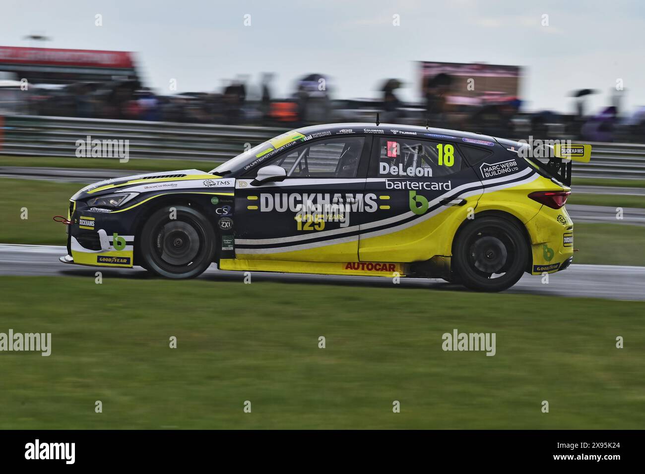 Daryl Deleon, Cupra Leon, Duckhams Racing mit Bartercard, BTCC, British Touring Car Championship ...