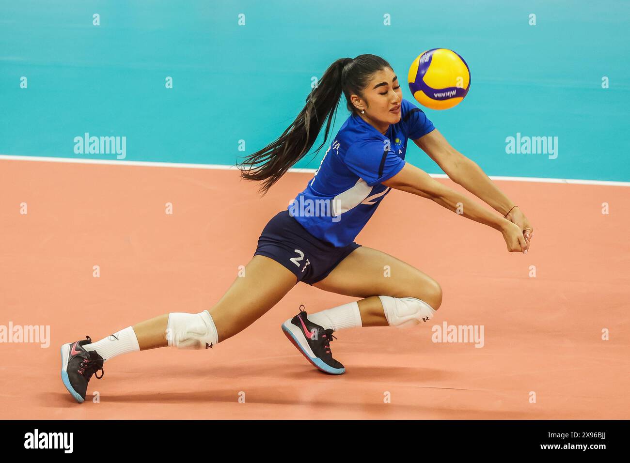 Manila, Philippinen. Mai 2024. Tomiris Sagimbayeva aus Kasachstan tritt ...