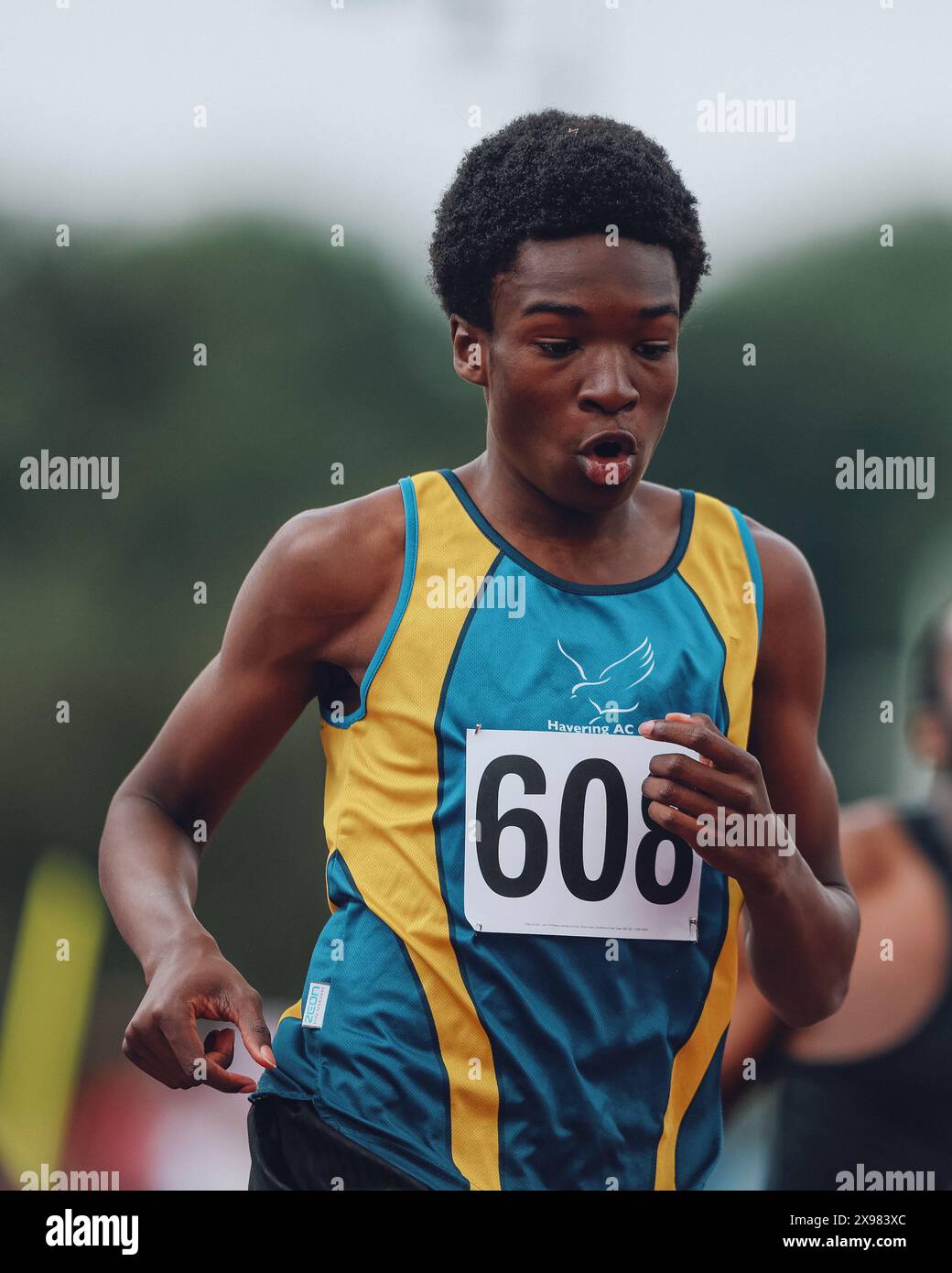 Stratford, Vereinigtes Königreich. 26. Mai 2024. Maxwell Adeosun aus ...