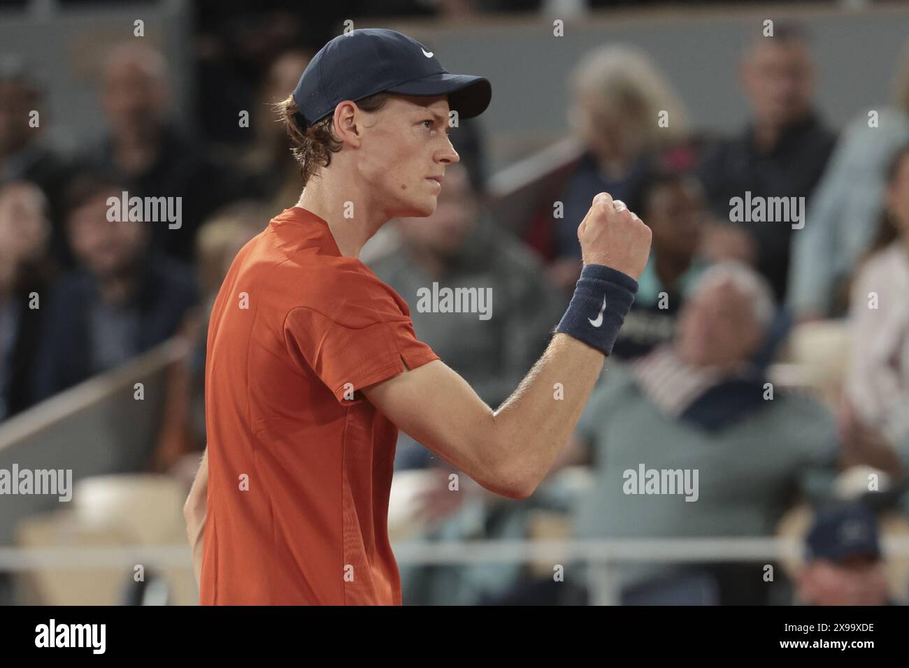 Paris, Frankreich, 29.05.2024, Jannik Sinner of Italy während des 4 ...