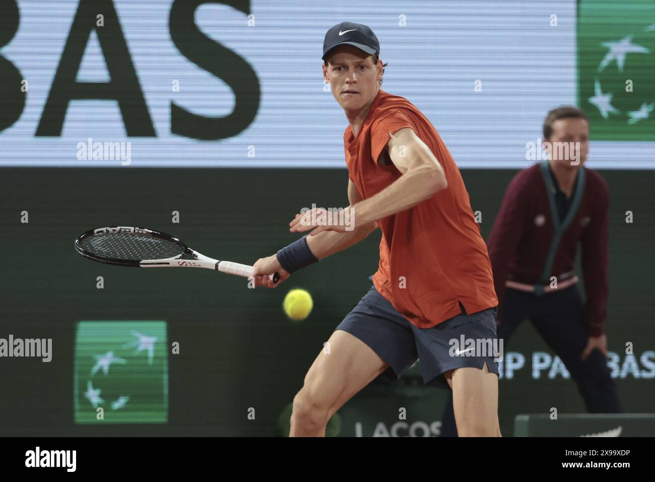 Paris, Frankreich, 29.05.2024, Jannik Sinner of Italy während des 4 ...