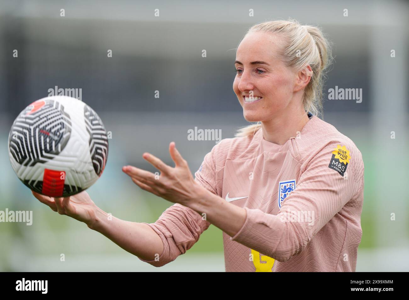 England Millie Turner während eines Trainings im St. George's Park ...