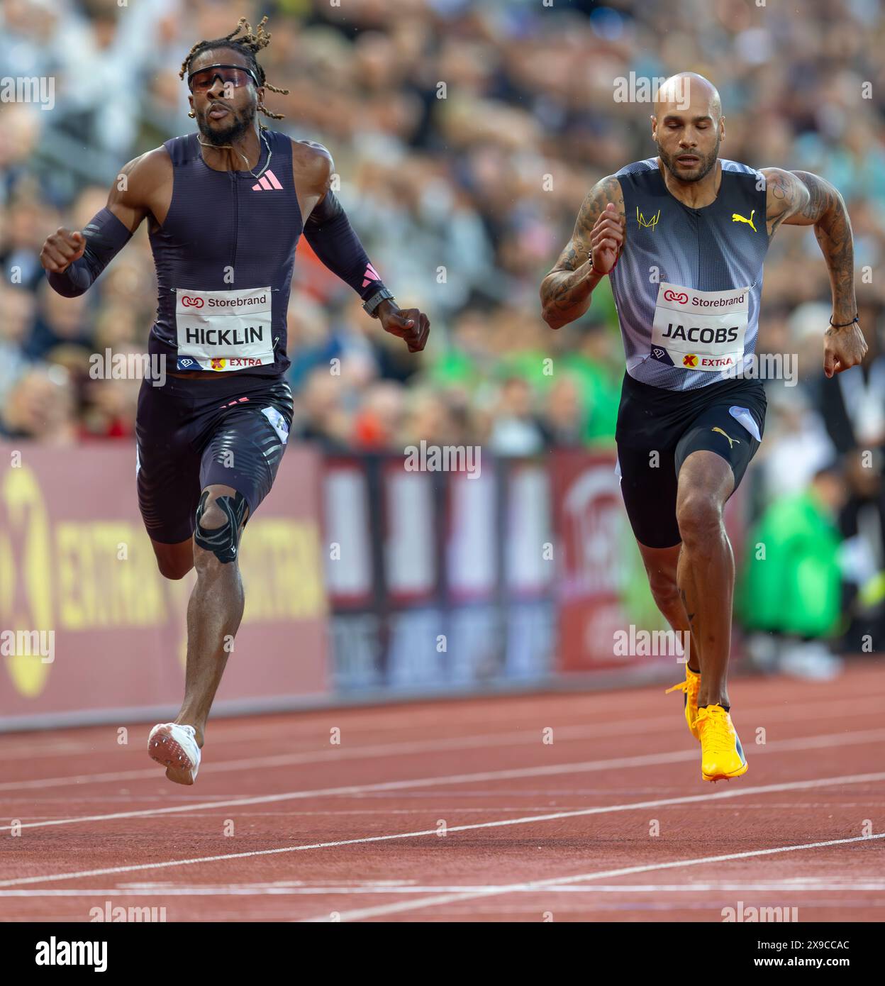 Oslo, Norwegen 30 Mai 2024 Brandon Hicklin aus den Vereinigten Staaten ...