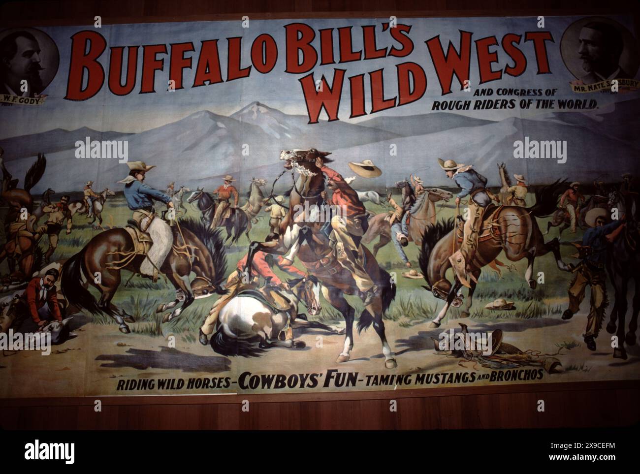 Cody, WY. USA. 1987. Buffalo Bill Center of the West (offiziell ...