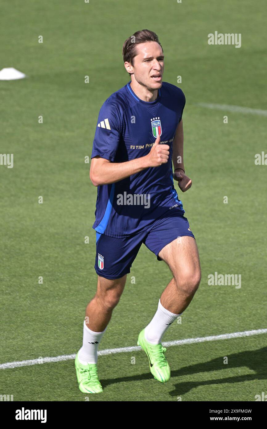 31. Mai 2024, Federal Tecnichal Center, Coverciano, Italien; Fußball ...