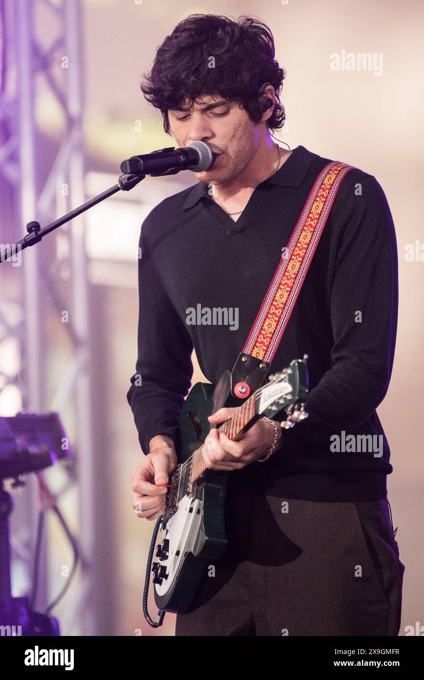 Ny. Mai 2024. Braeden Lemasters, Wallows on Stage für NBC Today Show ...