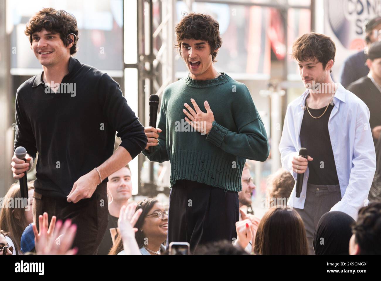 Ny. Mai 2024. Braeden Lemasters, Cole Preston, Dylan Minnette, Wallows ...