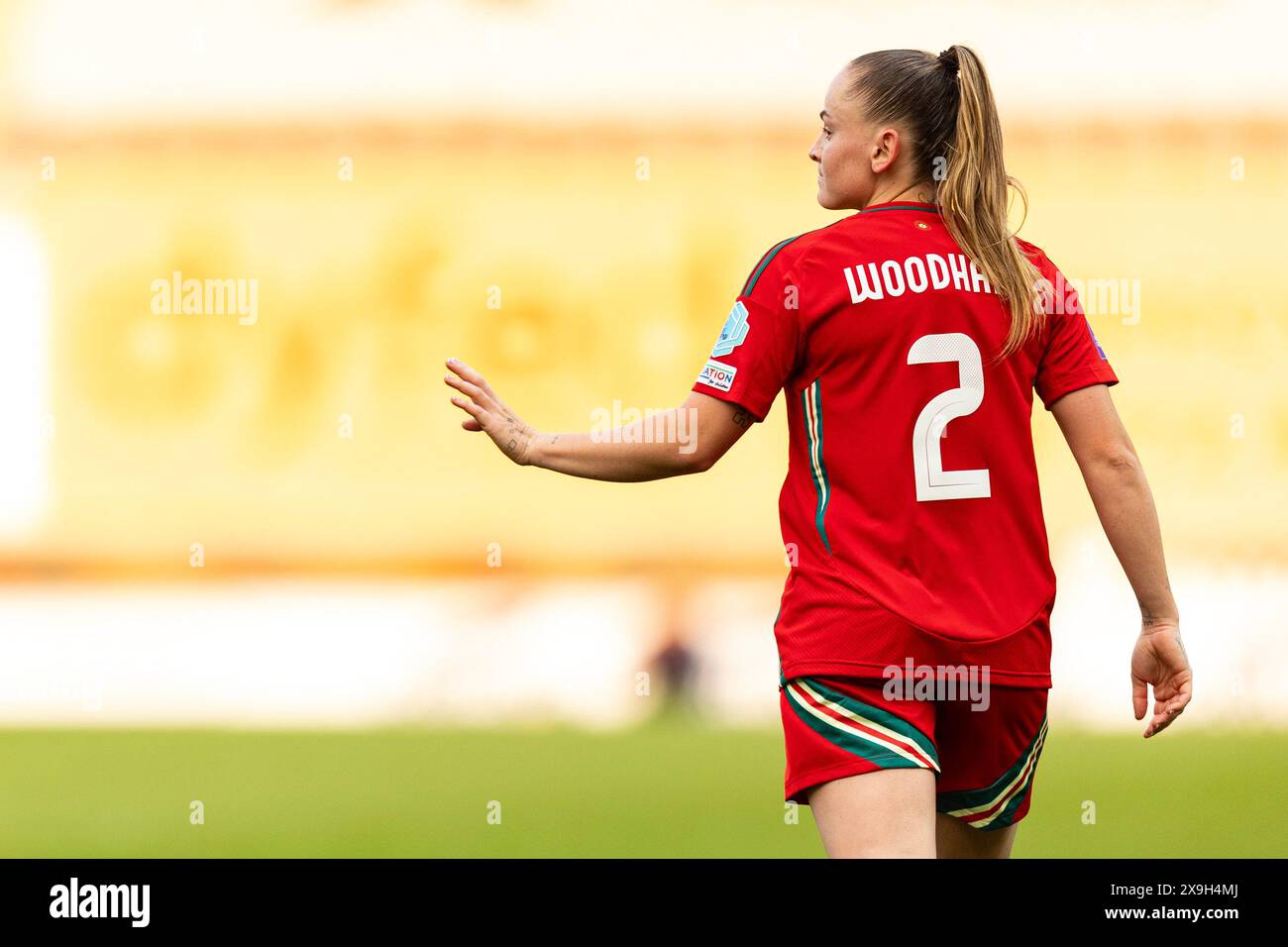 Llanelli, Großbritannien. 31. Mai 2024. Lily Woodham aus Wales in ...