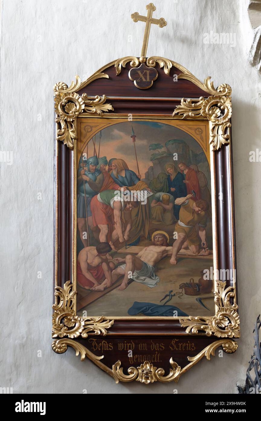 Ans kreuz genagelt -Fotos und -Bildmaterial in hoher Auflösung – Alamy