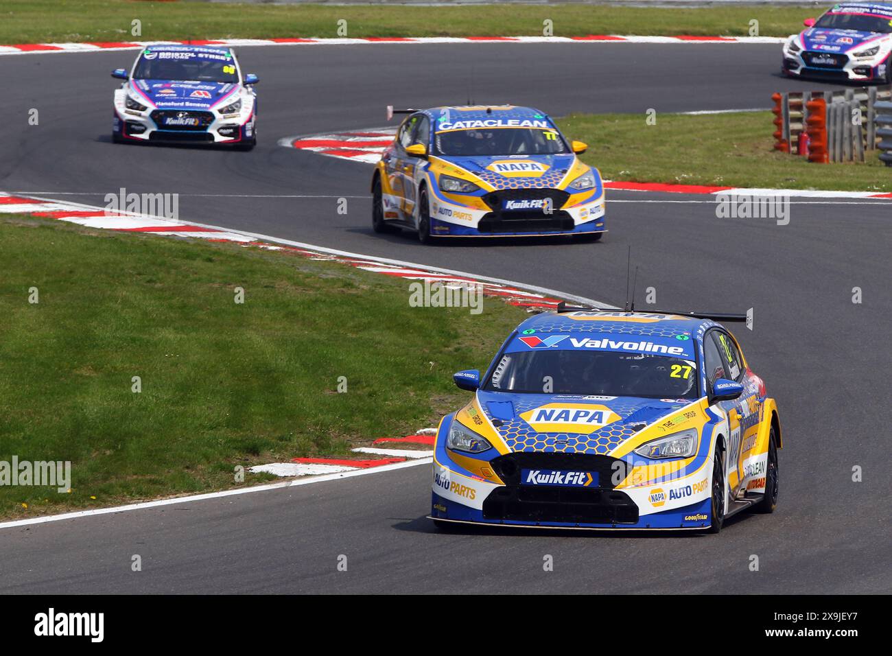 Dan Cammish – Napa Racing UK – fuhr Ford Focus ST Nummer 27 im Kwik Fit ...