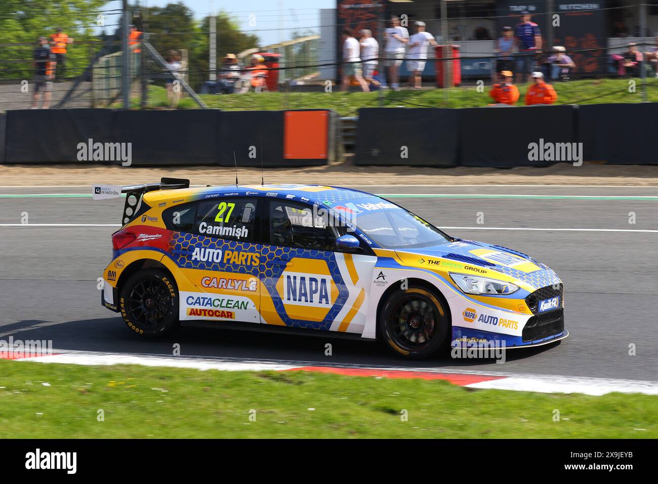 Dan Cammish – Napa Racing UK – fuhr Ford Focus ST Nummer 27 im Kwik Fit ...