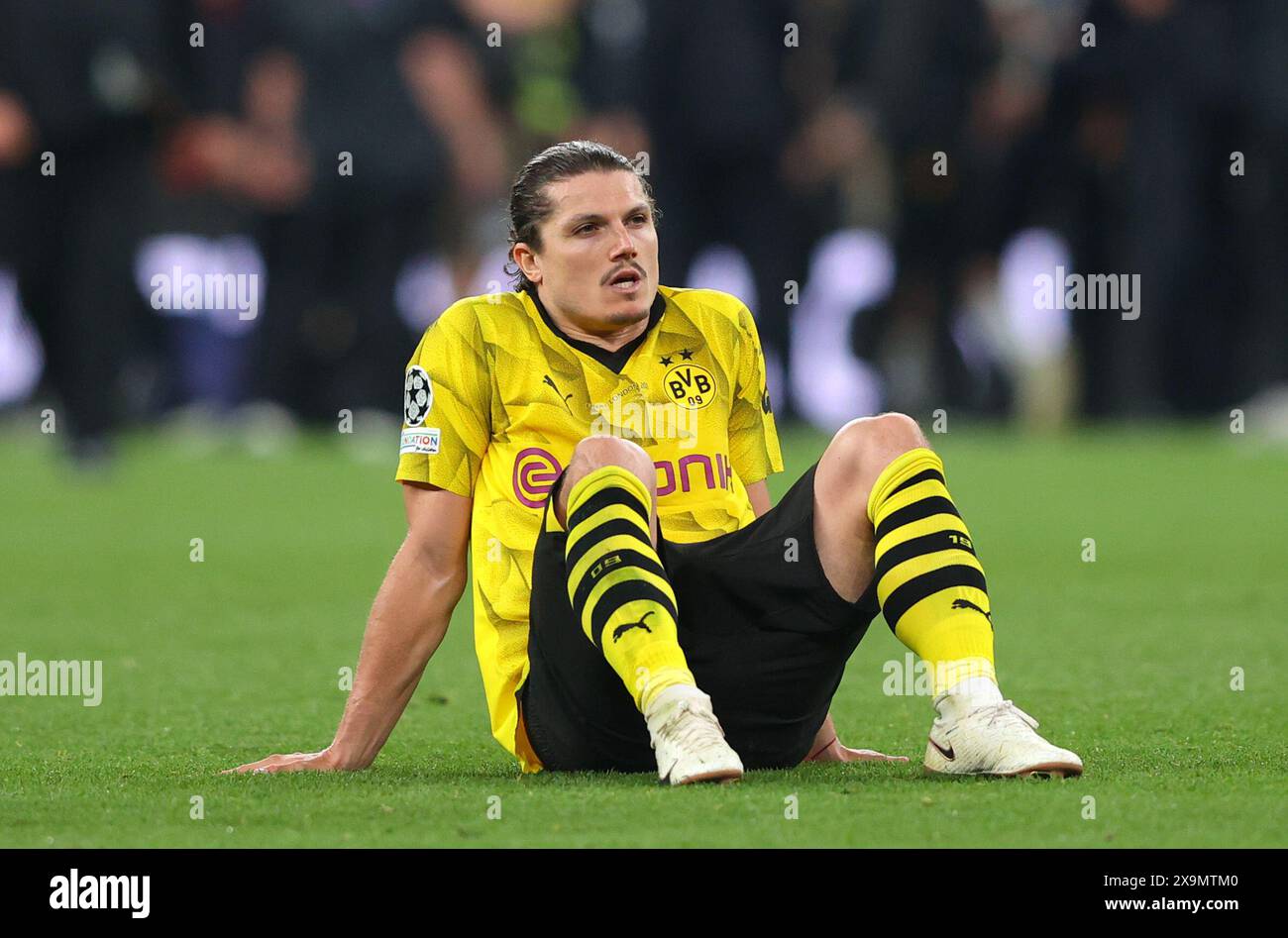 London, Großbritannien. Juni 2024. Marcel Sabitzer von Borussia ...