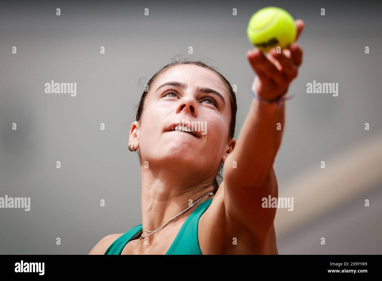 Emma NAVARRO aus den Vereinigten Staaten am neunten Tag des Roland ...