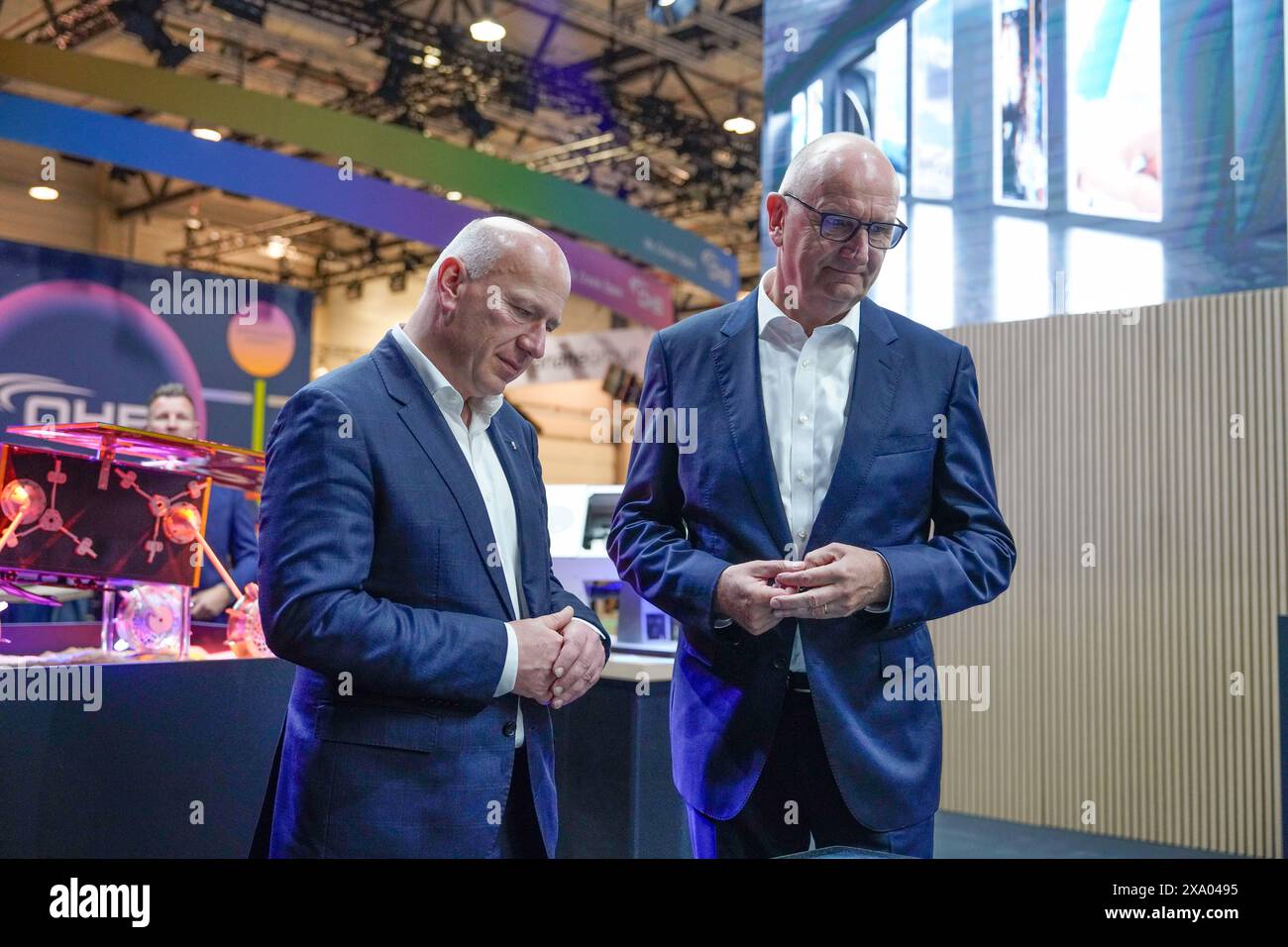 Rundgang mit den ILA-Partnern Rundgang mit den ILA-Partnern Dietmar ...