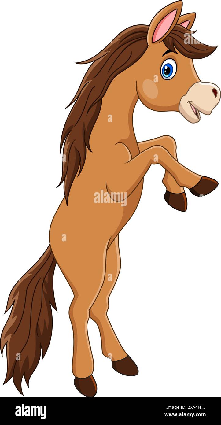 Pferd cartoon -Fotos und -Bildmaterial in hoher Auflösung – Alamy