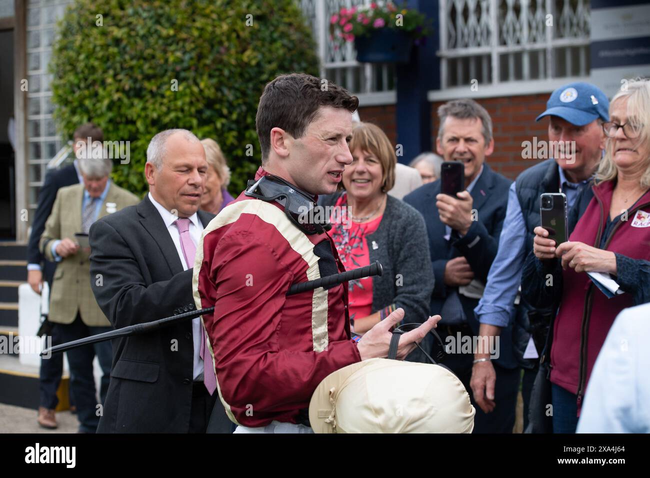 Windsor, Großbritannien. Juni 2024. Horse Apeeling (Nr. 4), geritten ...