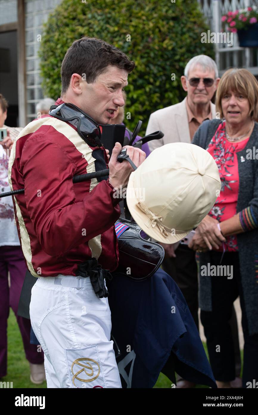 Windsor, Großbritannien. Juni 2024. Horse Apeeling (Nr. 4), geritten ...